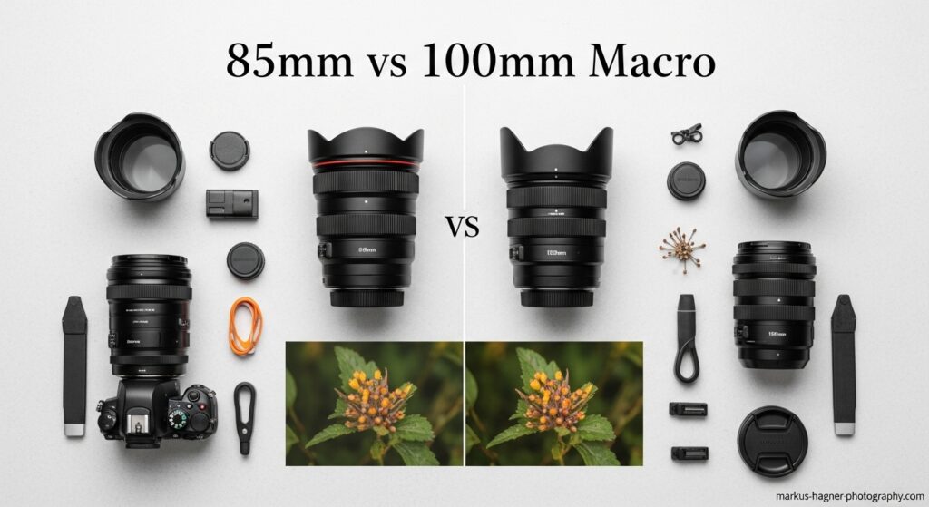 85mm vs 100mm Macro (May 2026) Ultimate Lens Comparison Guide