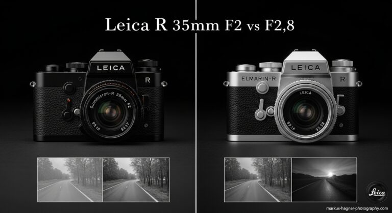 Leica R 35mm F2 vs F2.8 (May 2026) Sharpness & Bokeh Compared