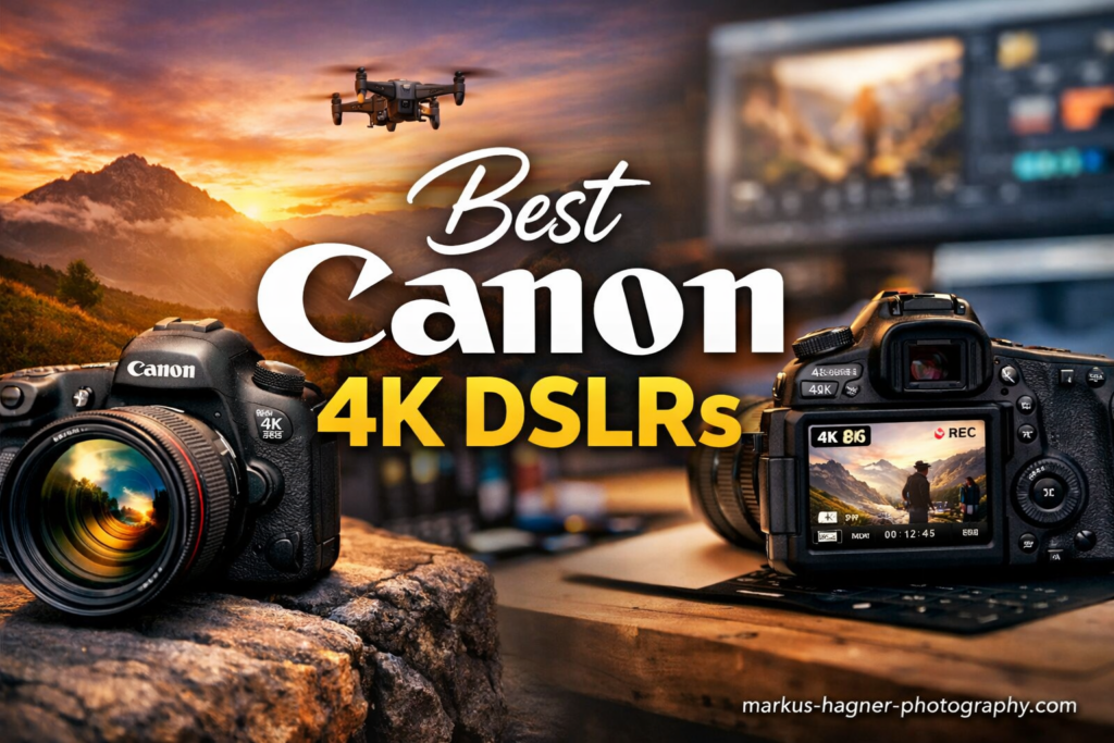 8 Best Canon 4K DSLRs (May 2026) Expert Reviews