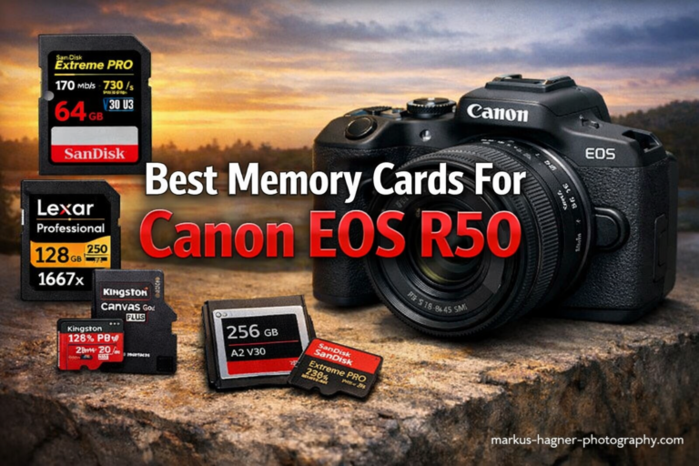 8 Best Memory Cards For Canon EOS R50 (May 2026) Expert Reviews
