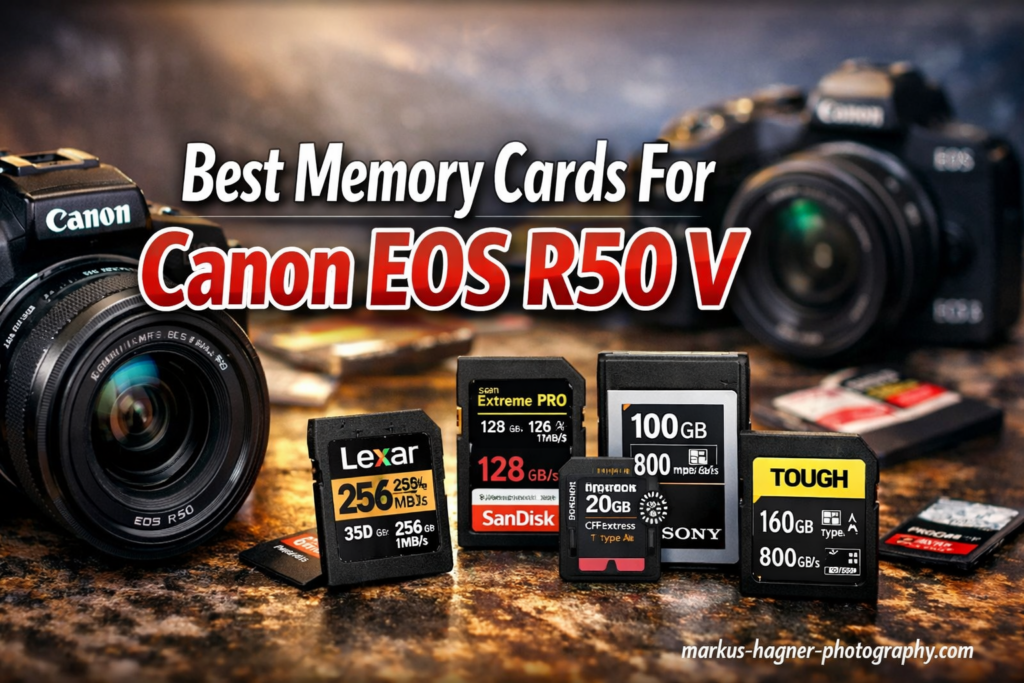 8 Best Memory Cards For Canon Eos R50 V (May 2026) Reviews