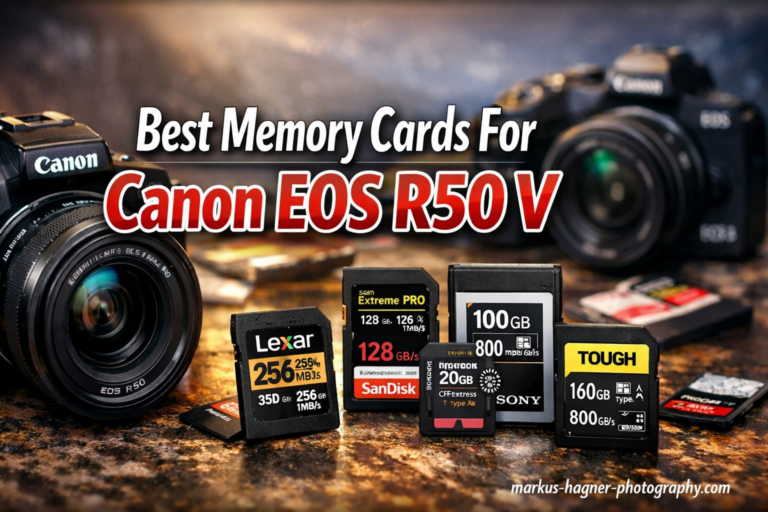 8 Best Memory Cards For Canon Eos R50 V (May 2026) Reviews