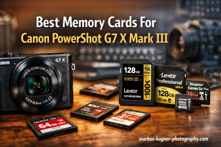 10 Best Memory Cards For Canon PowerShot G7 X Mark III (May 2026)