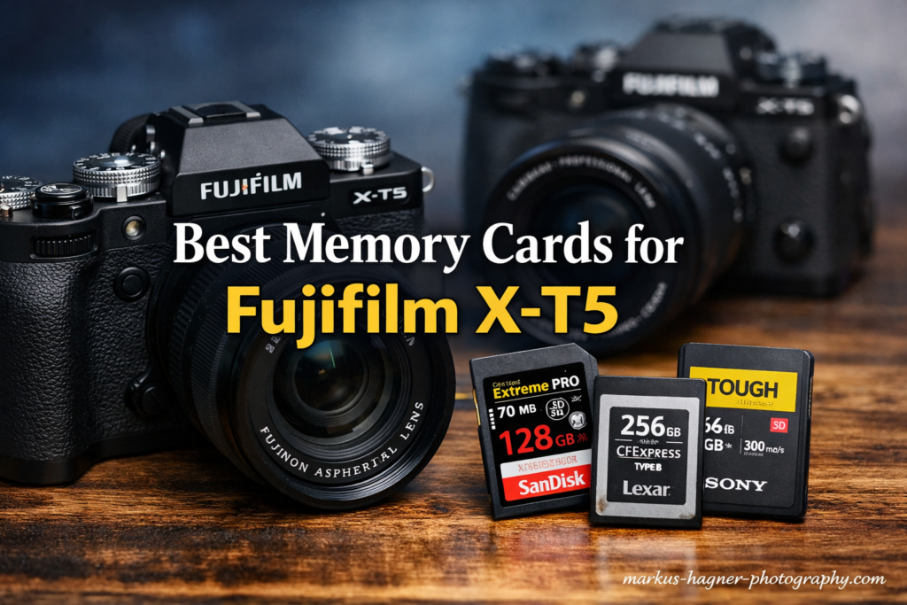 15 Best Memory Cards for Fujifilm X-T5 (May 2026) Guide & Reviews