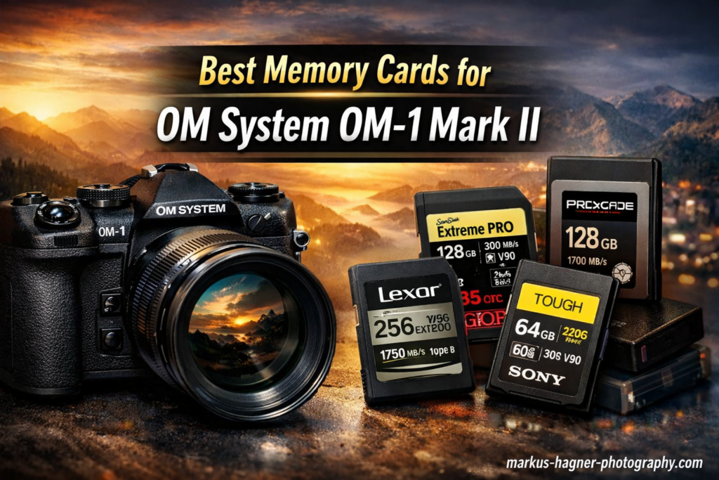 8 Best Memory Cards for OM System OM-1 Mark II (March 2026) Reviews