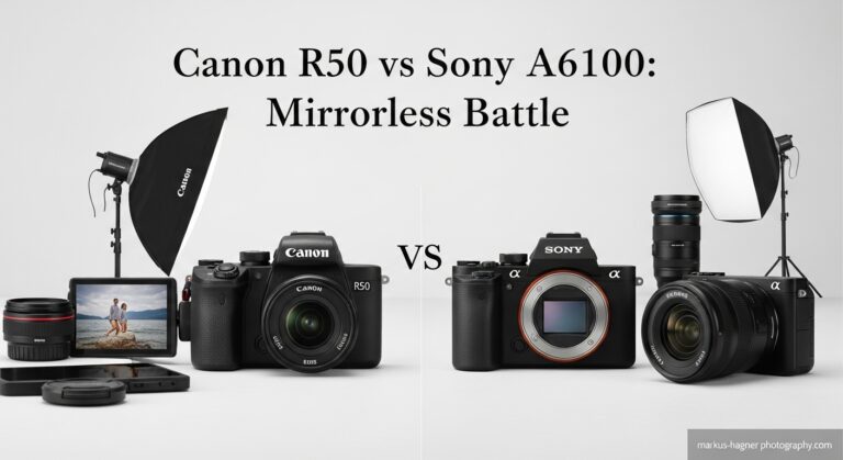 Canon R50 vs Sony A6100 (May 2026) Specs & Performance