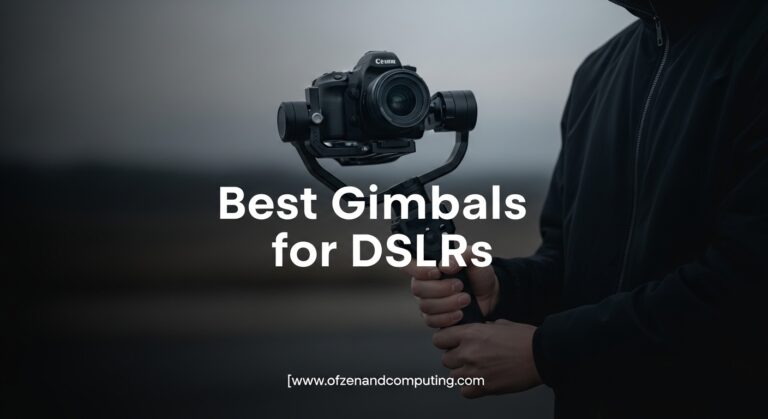 12 Best Gimbals for DSLRs (May 2026) Models Tested