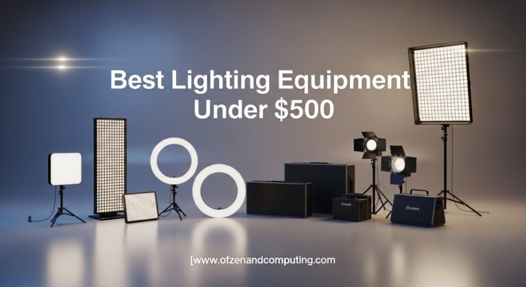 12 Best Lighting Equipment Under $500 (May 2026) Buying Guide
