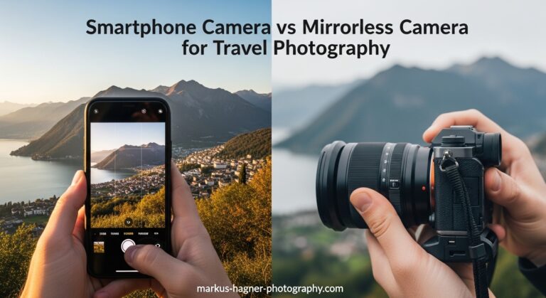 Smartphone Camera vs Mirrorless Camera for Travel Photography (June 2026)