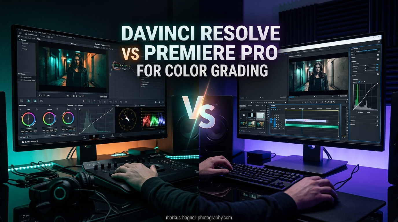 DaVinci Resolve vs Premiere Pro for Color Grading (May 2026) Guide