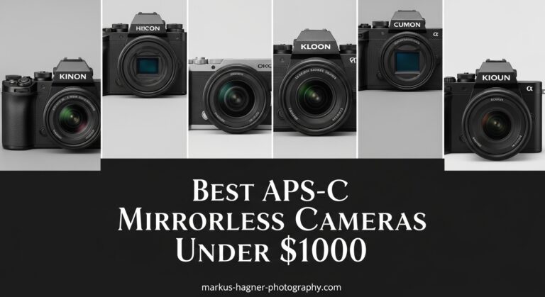 10 Best APS-C Mirrorless Cameras Under $1000 (May 2026) Complete Guide