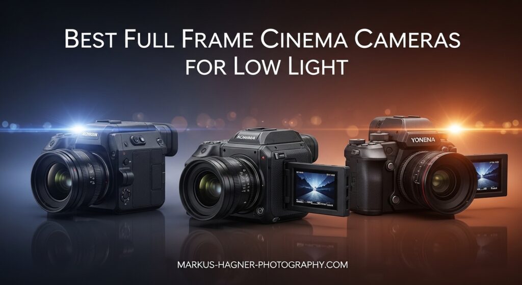12 Best Full Frame Cinema Cameras for Low Light (May 2026) Guide