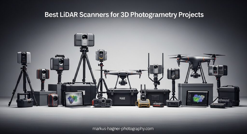 10 Best LiDAR Scanners for 3D Photogrammetry Projects (May 2026)