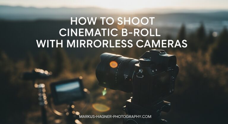 How to Shoot Cinematic B-Roll with Mirrorless Camera (May 2026)