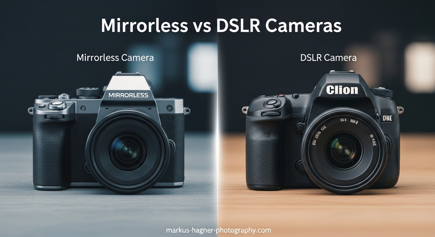 Mirrorless vs DSLR Cameras (May 2026) The Key Technical Differences ...