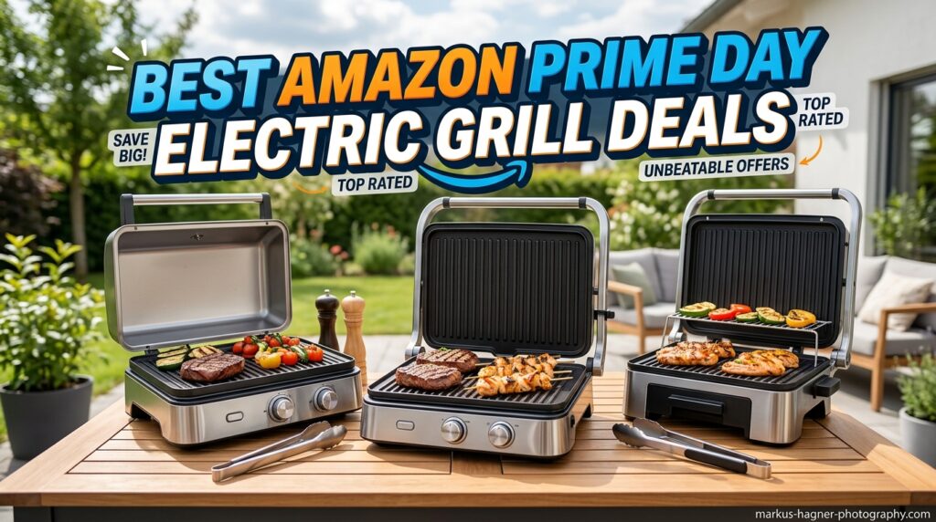 8 Best Amazon Prime Day Electric Grill Deals (June 2026)